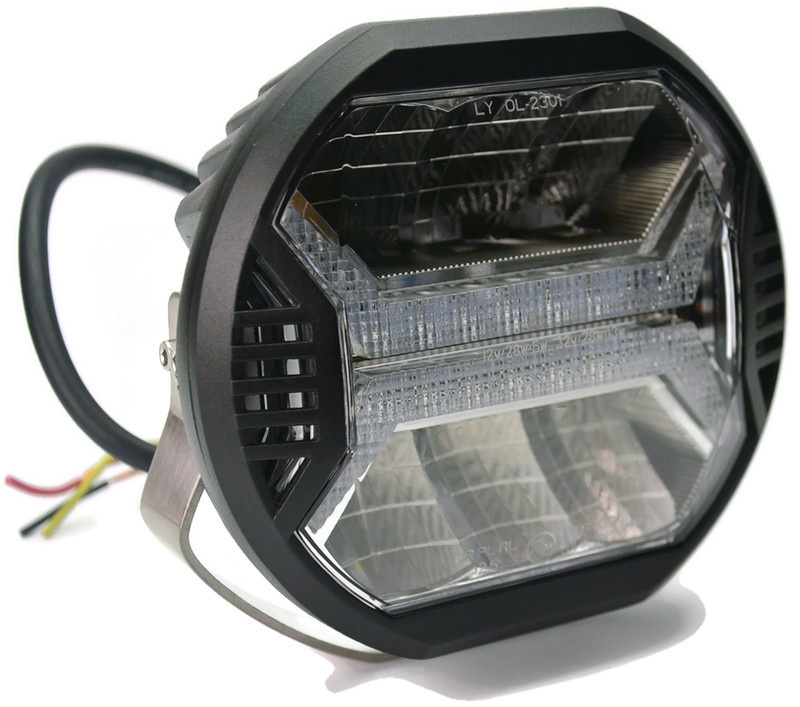 Lampy robocze led DX-575X-DRL 2x45W | Lampy dalekosiężne LED \ Halogeny led 5" Lampy robocze led ...